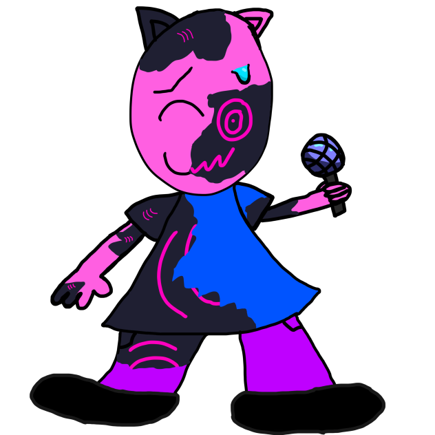 Corrupted UwU Cat - ibisPaint