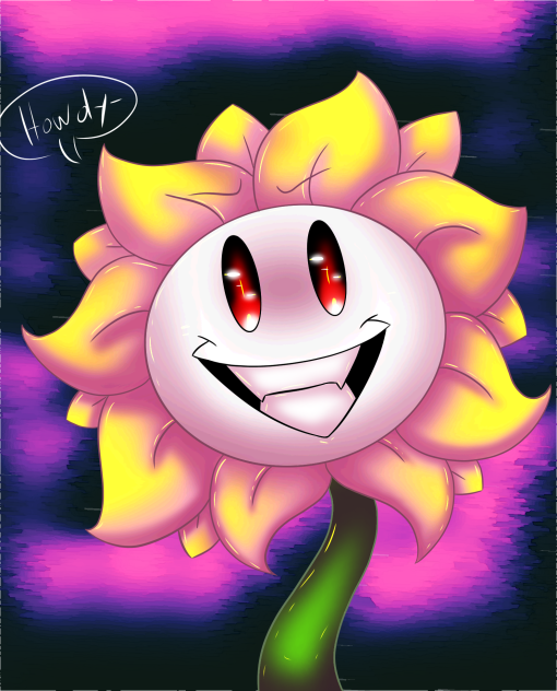 Flowey (Fanart) - ibisPaint