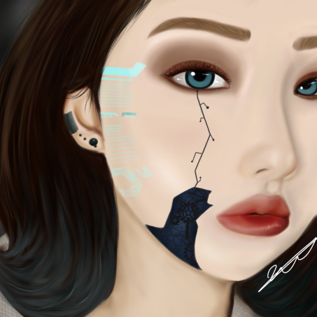 Realistic Portrait 1 - ibisPaint