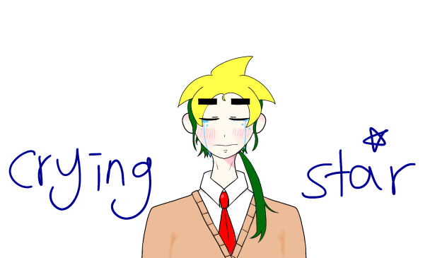 crying star - ibisPaint