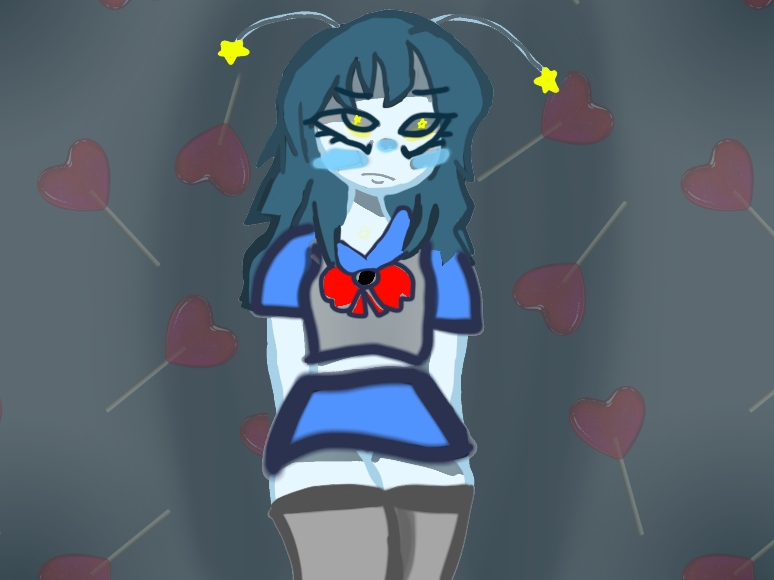 alien gorl - ibisPaint