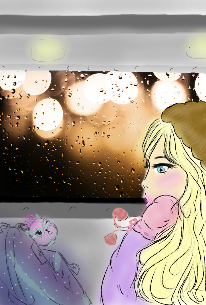 taking the bus home - ibisPaint