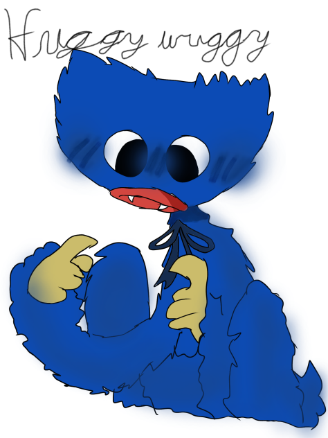 Huggy wuggy fan art - ibisPaint