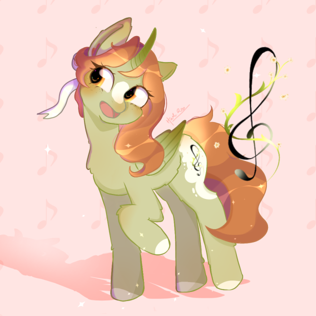 Haku as a pony - ibisPaint