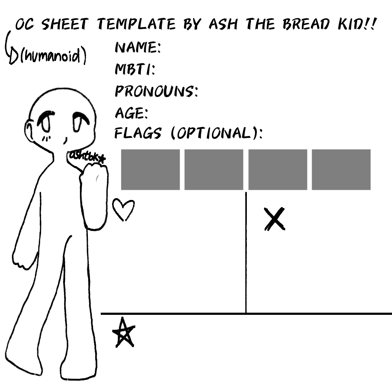 OC TEMPLATE!! (READ DESC BEFORE USING) - ibisPaint