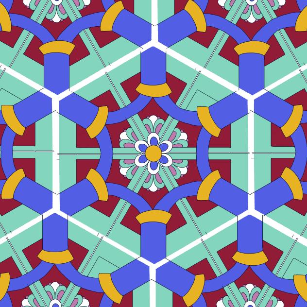 Dancheong traditional pattern2 - ibisPaint