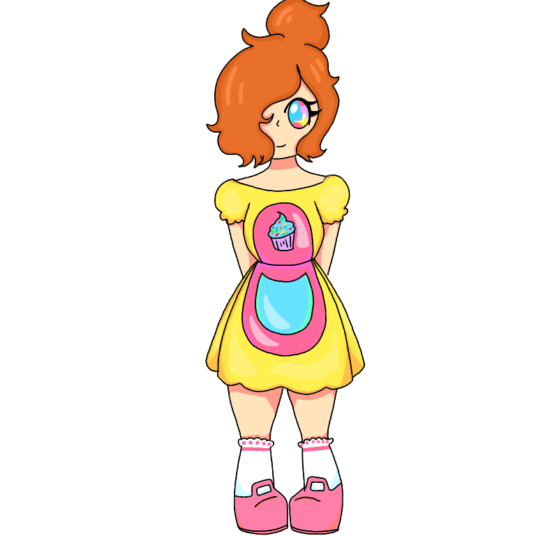 cafe girl - ibisPaint