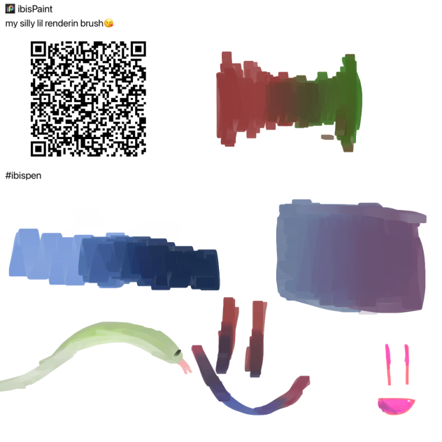 A lil silly renderin brush😘 - ibisPaint