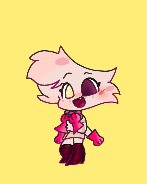 Chibi Angel dust - ibisPaint