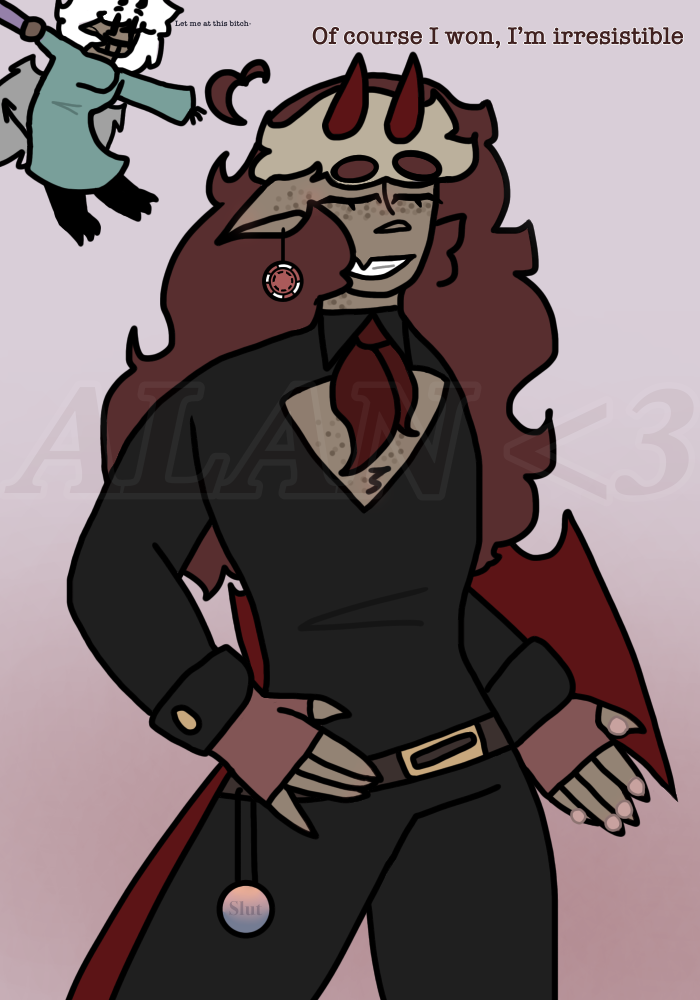 The winner of the A.U Poll - ibisPaint