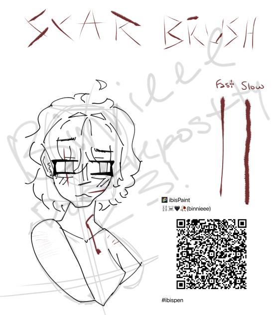 scar brush (tw scars) - ibisPaint