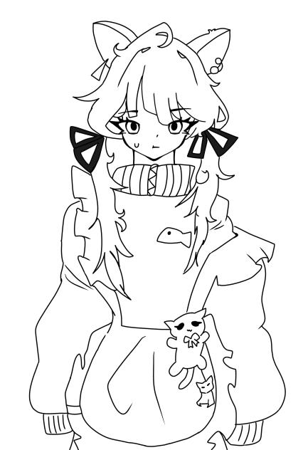 Random line art 🥲 - ibisPaint