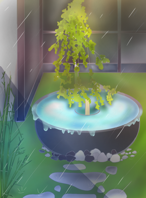 Evergreen Rain - ibisPaint