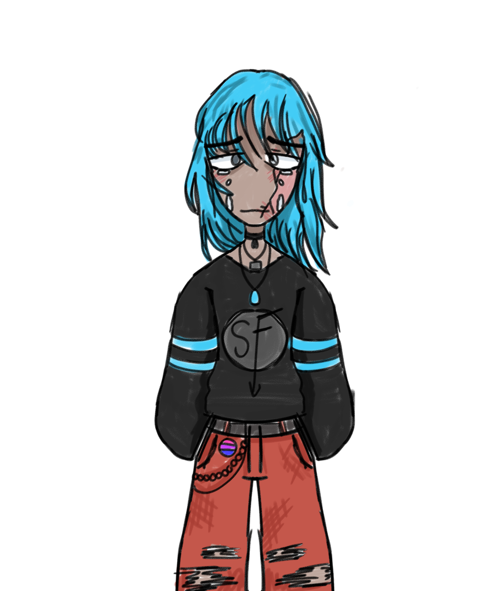 Sally face fanart;3 - ibisPaint