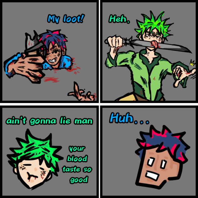 Random short comic - ibisPaint