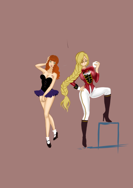 ibis paint lesley and guin - ibisPaint