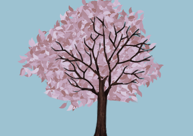 Sakura tree - ibisPaint