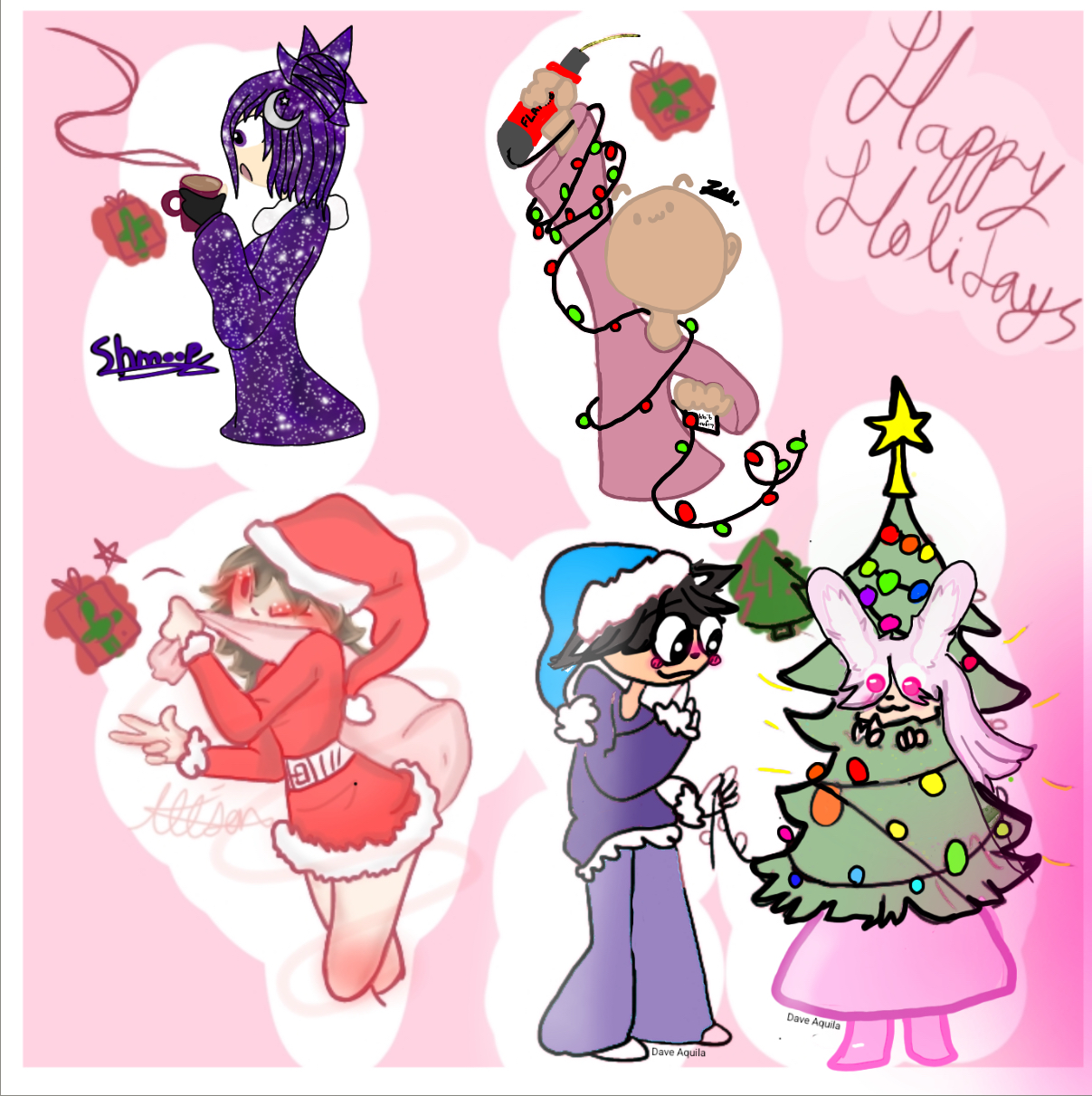 Christmas Collab with Allison - ibisPaint
