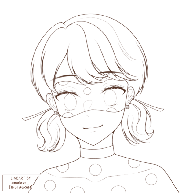 Lady Bug (Uncolored) - ibisPaint