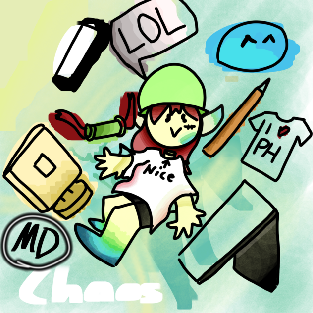 My chaotic reality - ibisPaint