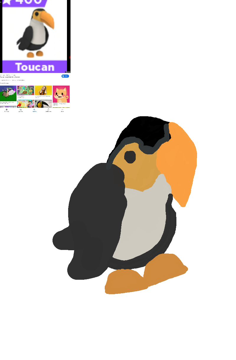 Adopt Me Tucan SpeedPaint! - ibisPaint