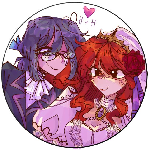 The bride and the ugly ahh groom 🥀🐍 - ibisPaint