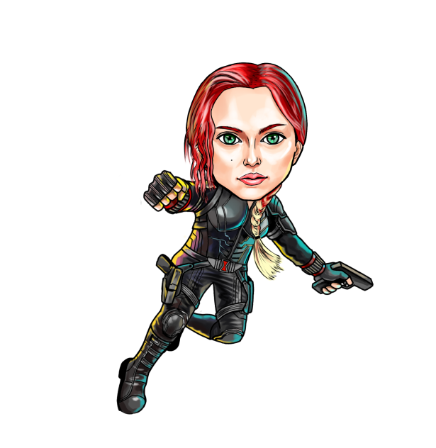 black widow - ibisPaint