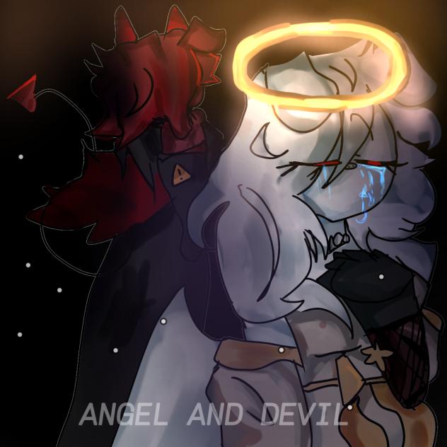 angel And devil - ibisPaint