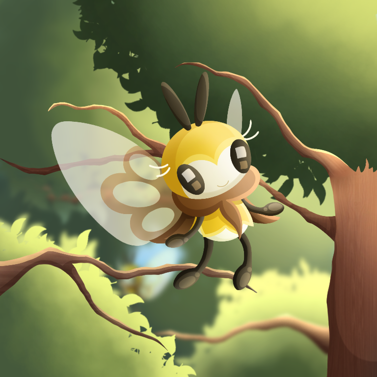 Grass meadow - ibisPaint