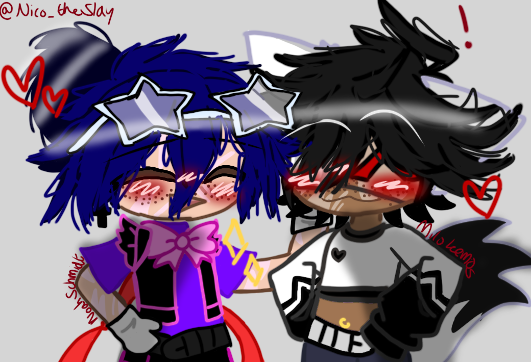 NOAH AND MILOOOO - ibisPaint