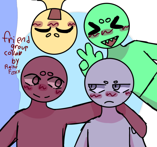 Friend group collab! - ibisPaint