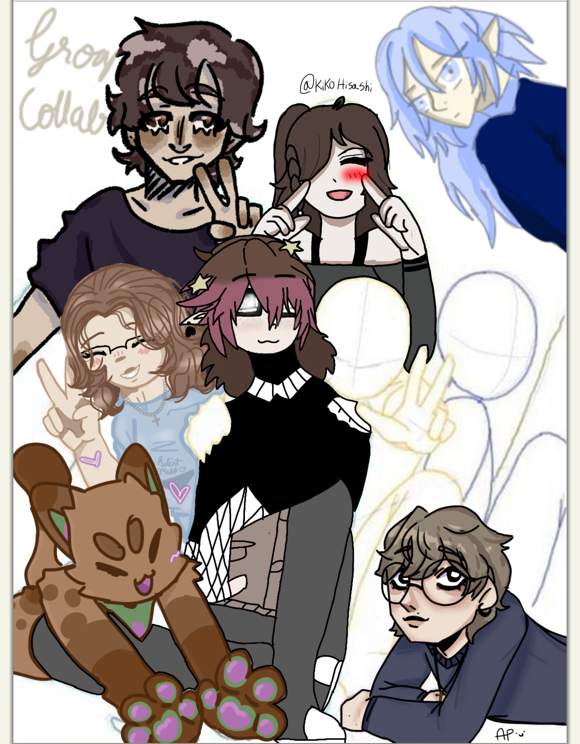 Group collab - ibisPaint