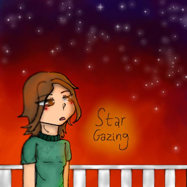Star Gazing… - ibisPaint