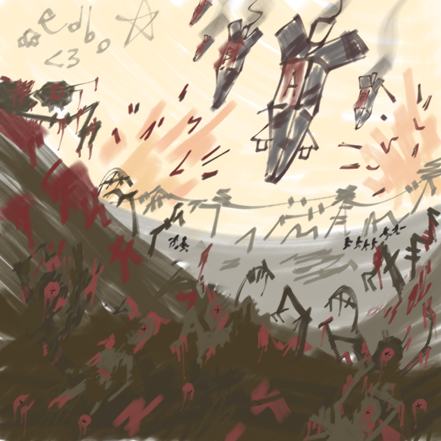 Atomic war of Sukara, 2145 - ibisPaint