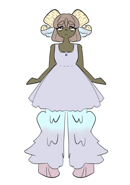 Random palate character design process - ibisPaint