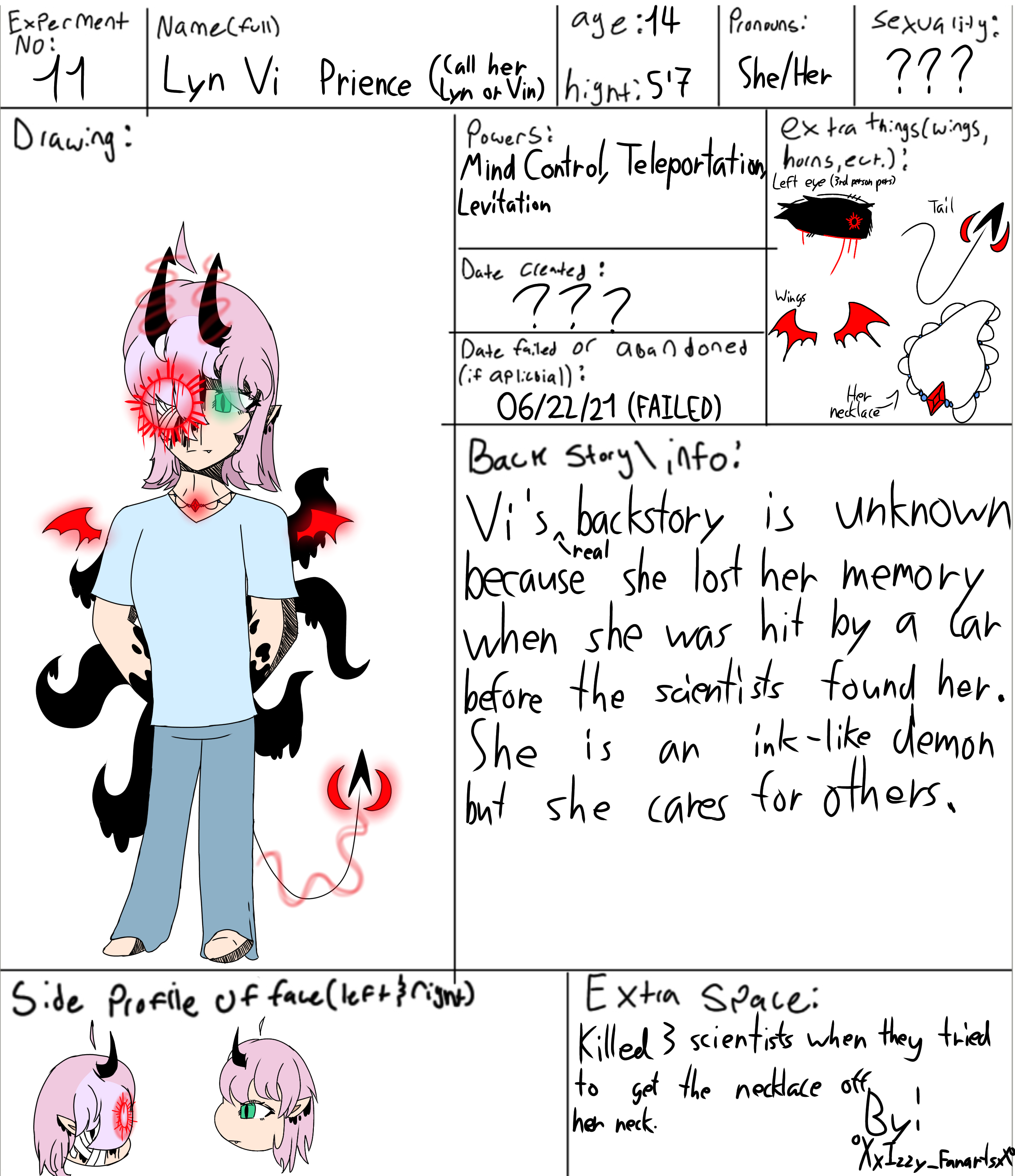 Character for Olivia Douglas' Comic - ibisPaint