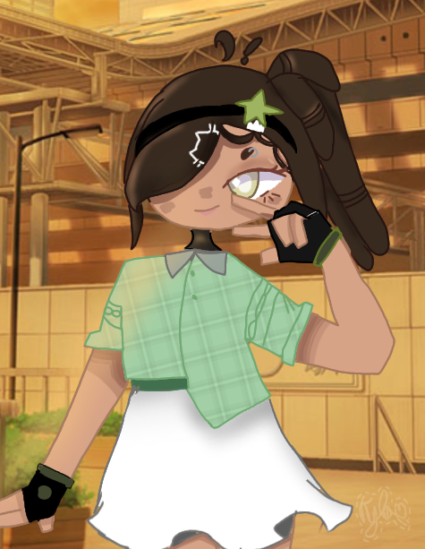 my gacha oc riley - ibisPaint