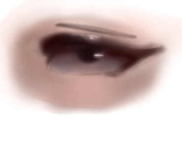 A very hot eye - ibisPaint
