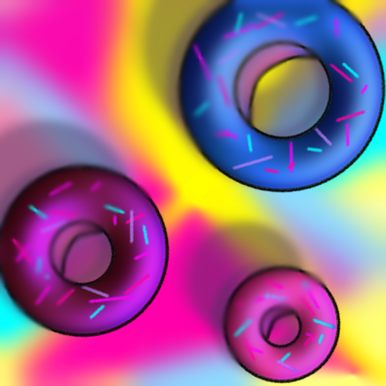 More Doughnuts! - ibisPaint