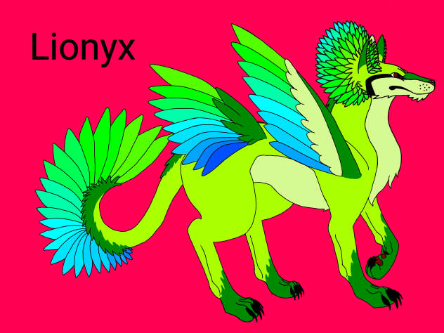 Lionyx My Own Mythical Creature - ibisPaint