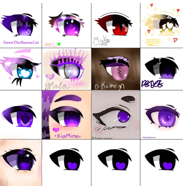 Gacha eye colab - ibisPaint