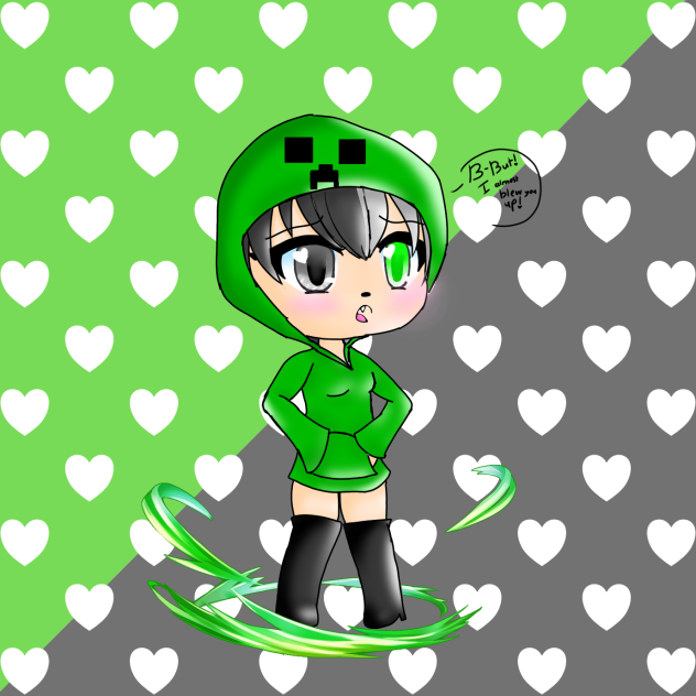 Creeper girl - ibisPaint