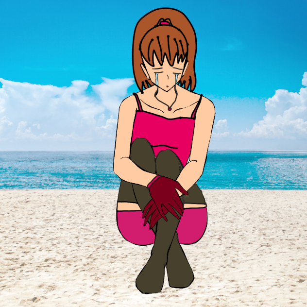 Sad girl - ibisPaint