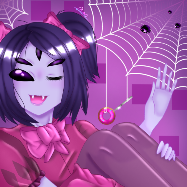 Muffet Undertale - ibisPaint