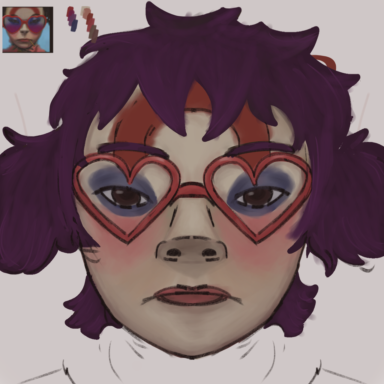 Noodle Gorillaz Humanz - ibisPaint