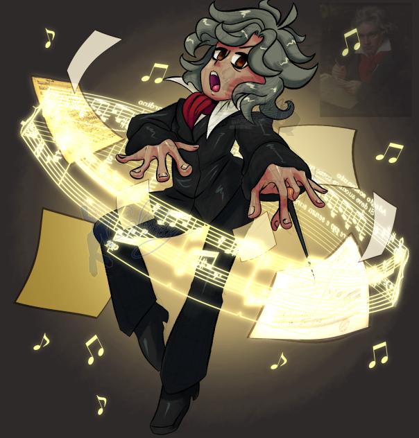 Skullgirls Beethoven - ibisPaint