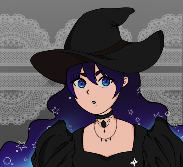 the dreamy witch - ibisPaint