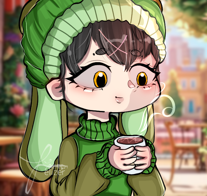 coffee break☕ - ibisPaint