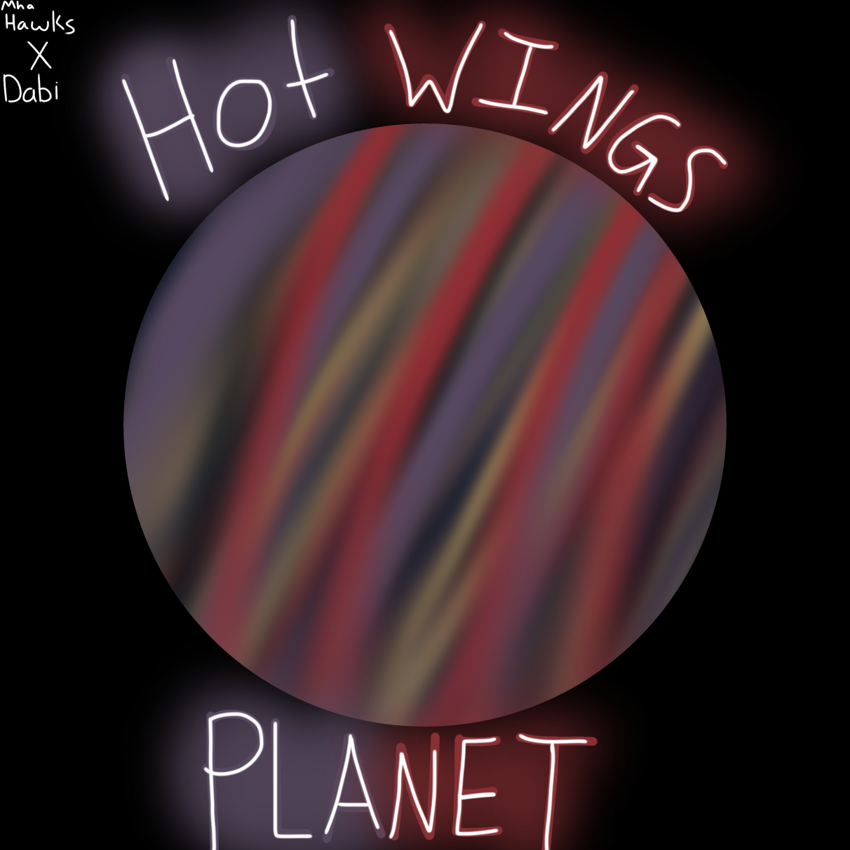 Hot wings planet - ibisPaint