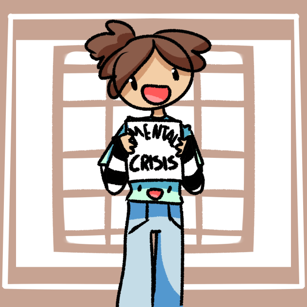 mental crisis - ibisPaint